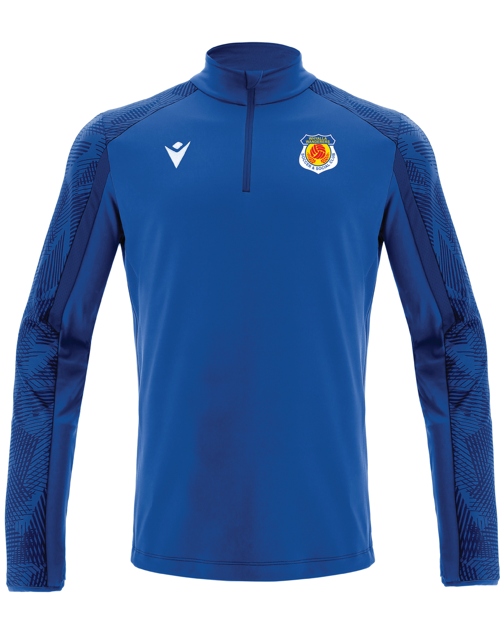 WHYALLA WANDERERS - NARYN 1/4 ZIP – Macron Store Adelaide